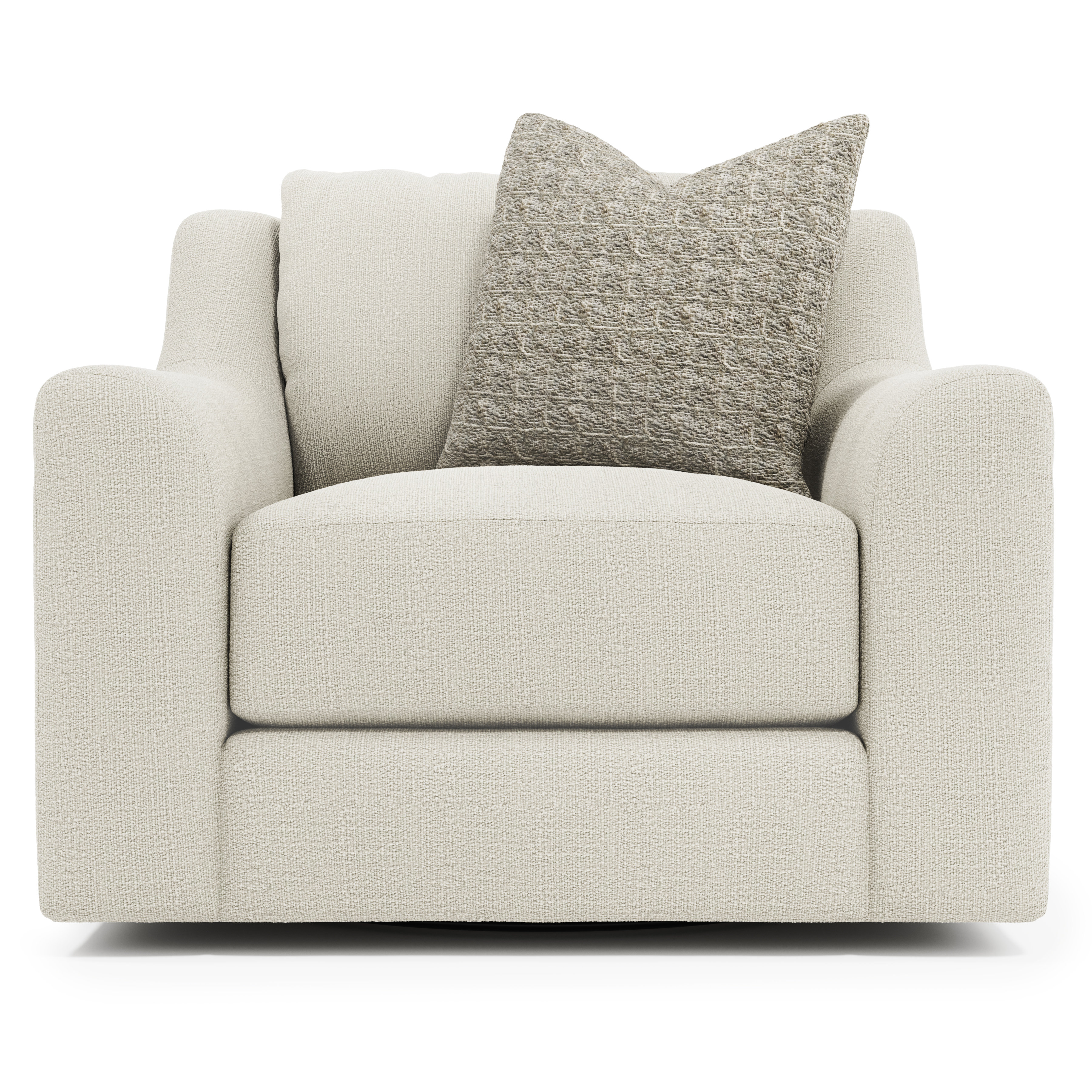 Bernhardt Gabi CAL117 Compliant 39.5'' Wide Swivel Club Chair | Wayfair