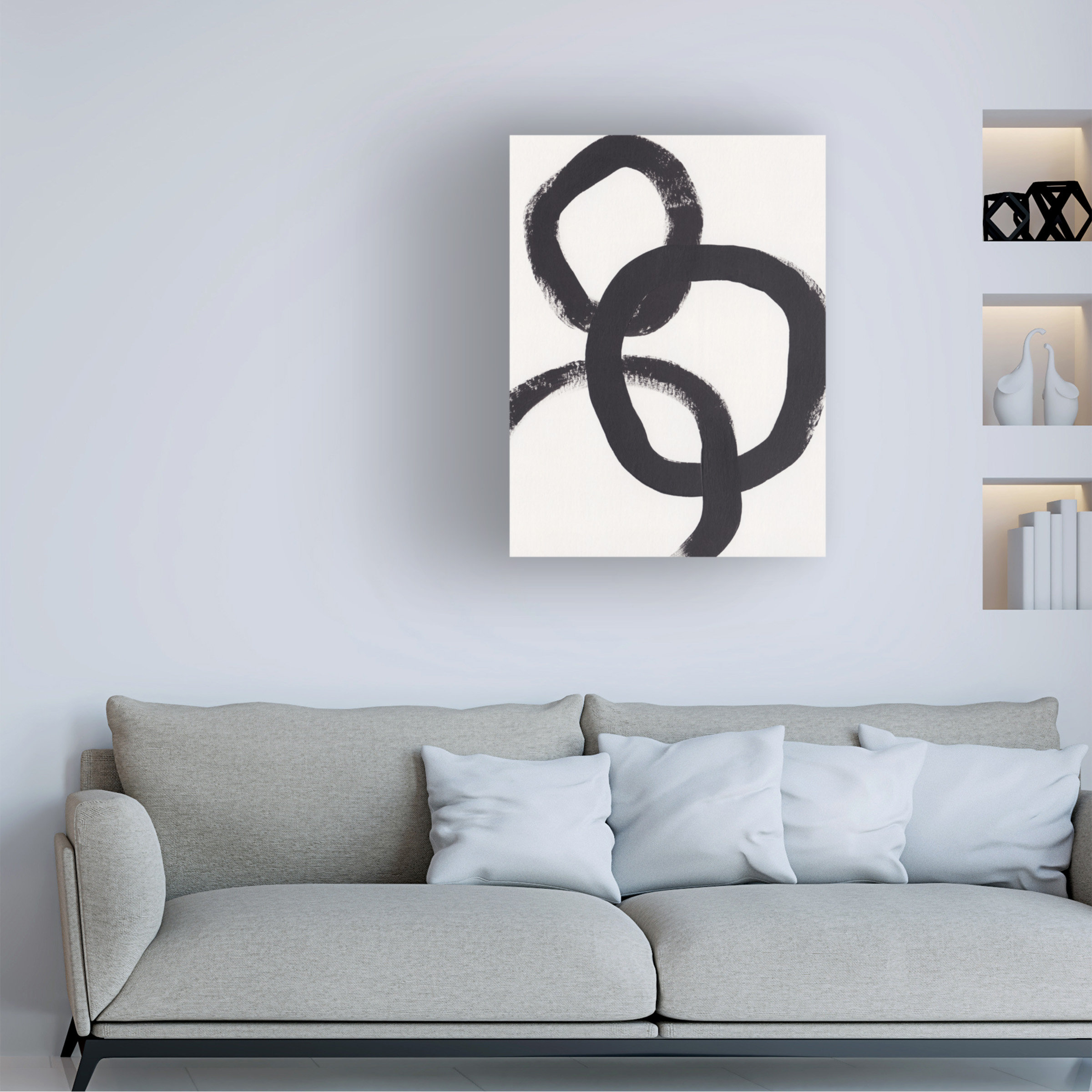 Wrought Studio™ Alisa Galitsyna Acrylic Circles Canvas Art | Wayfair