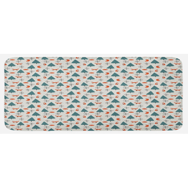 East Urban Home Fox Kitchen Mat | Wayfair