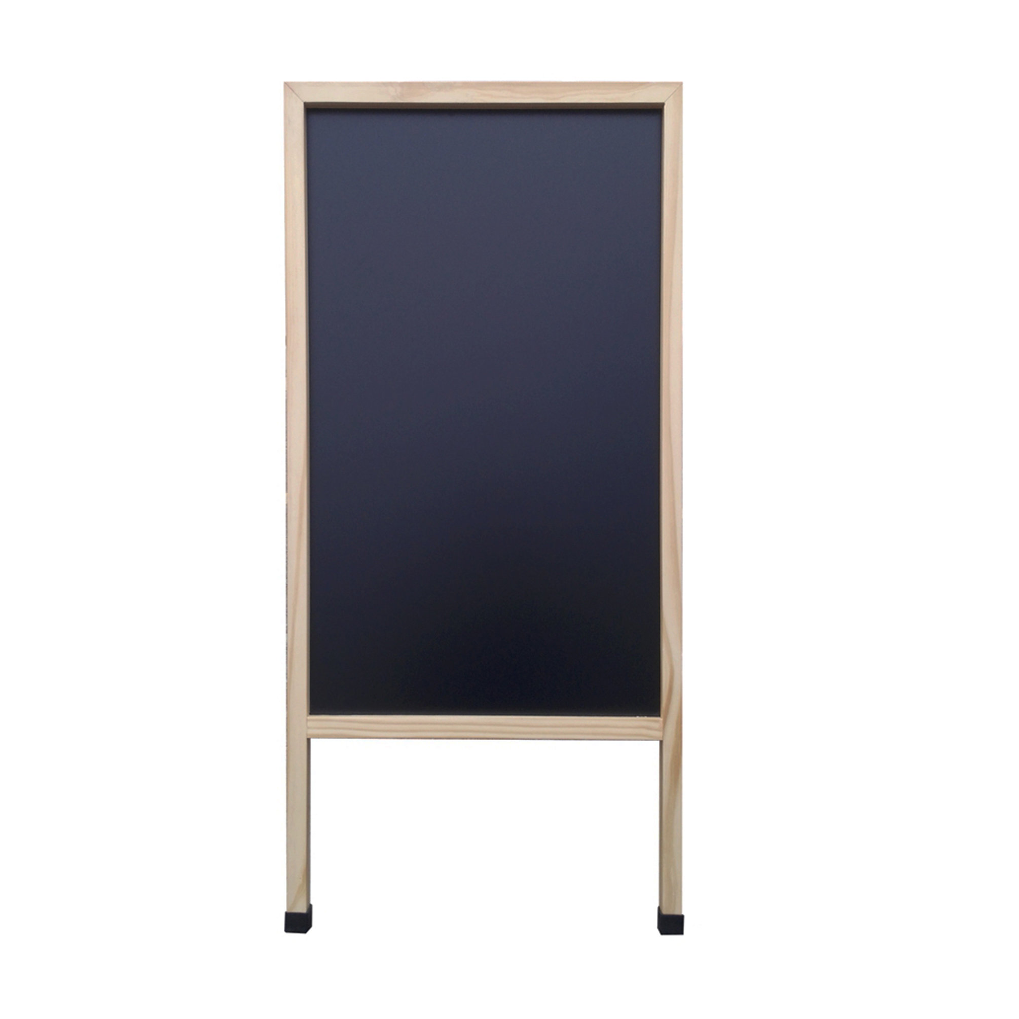 FixtureDisplays 20 X 40" A Frame Sidewalk Sign Menu Board Black Wet ...