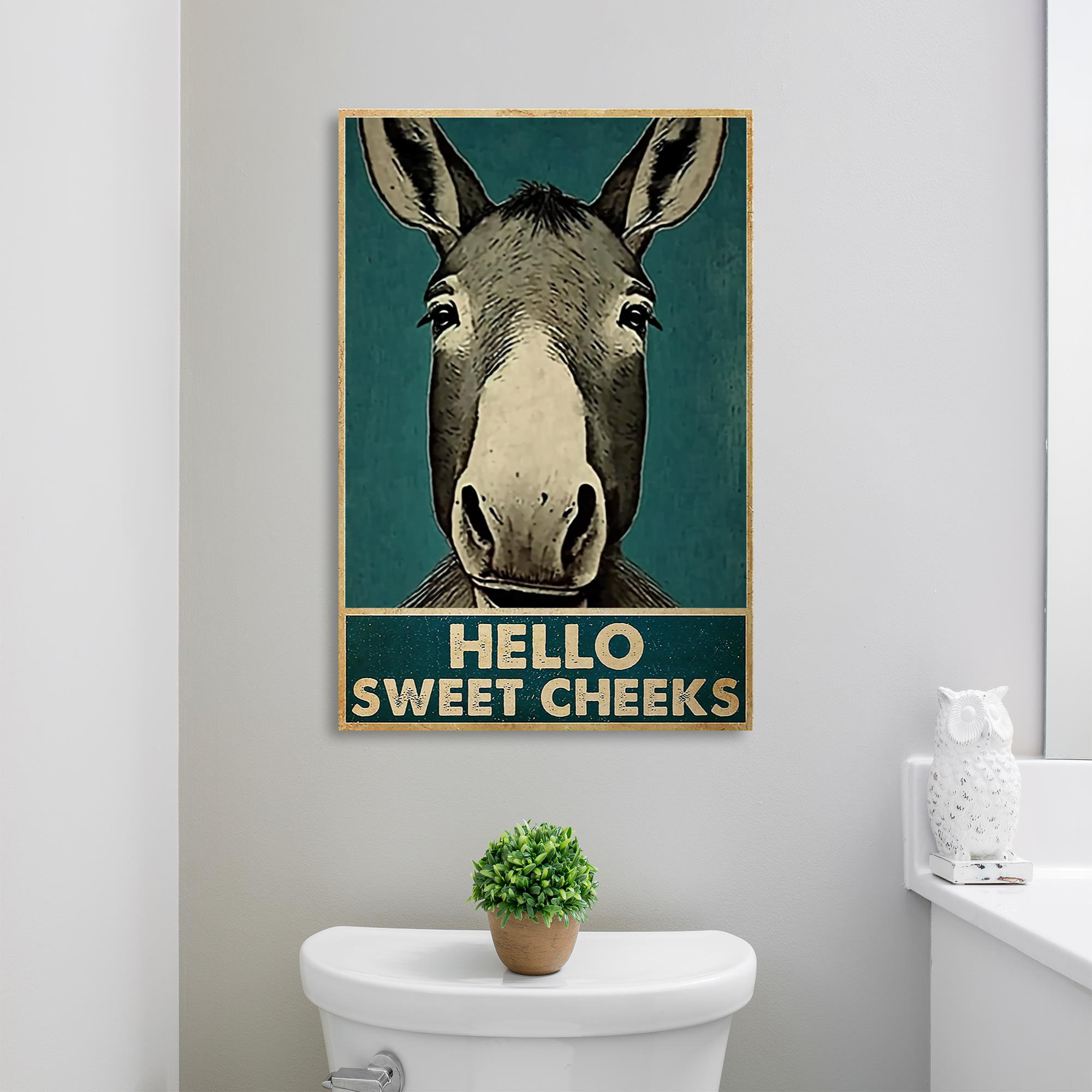 Trinx Donkey Hello Sweet Cheeks 1 | Wayfair