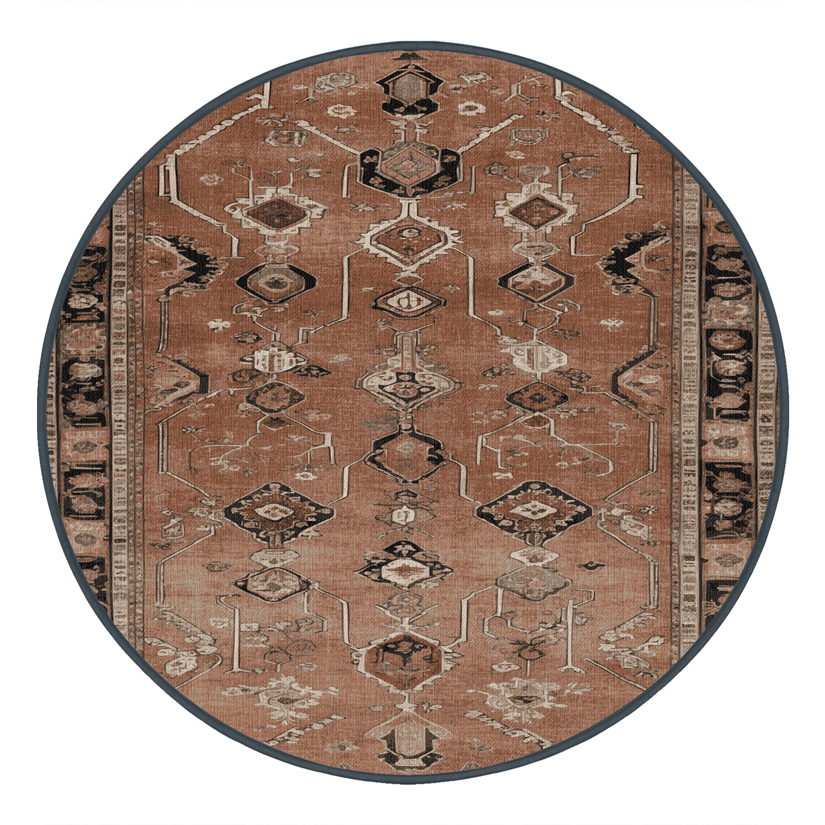 Wildon Home® Tapis brun lavable à la machine - Wayfair Canada