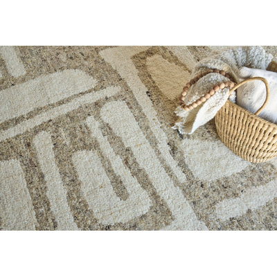 Exquisite Rugs Tahoe Handmade Hand-Knotted Wool Rug | Wayfair