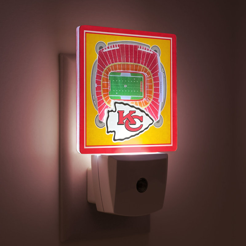 YouTheFan NFL Kansas City Chiefs Stadium View Night Light | Wayfair