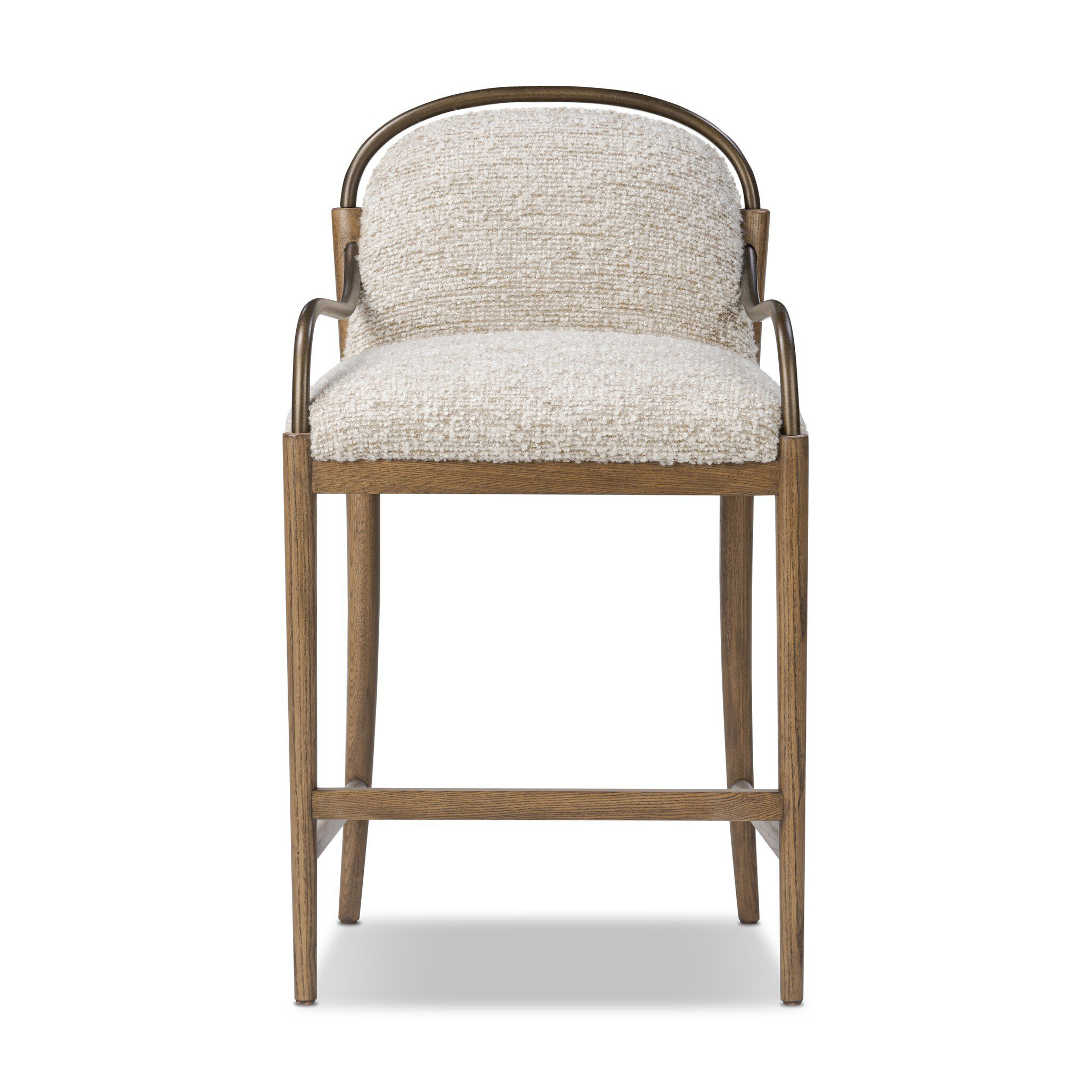 Amber Lewis x Four Hands Demi Stool-Ivan Stone-Counter | Perigold