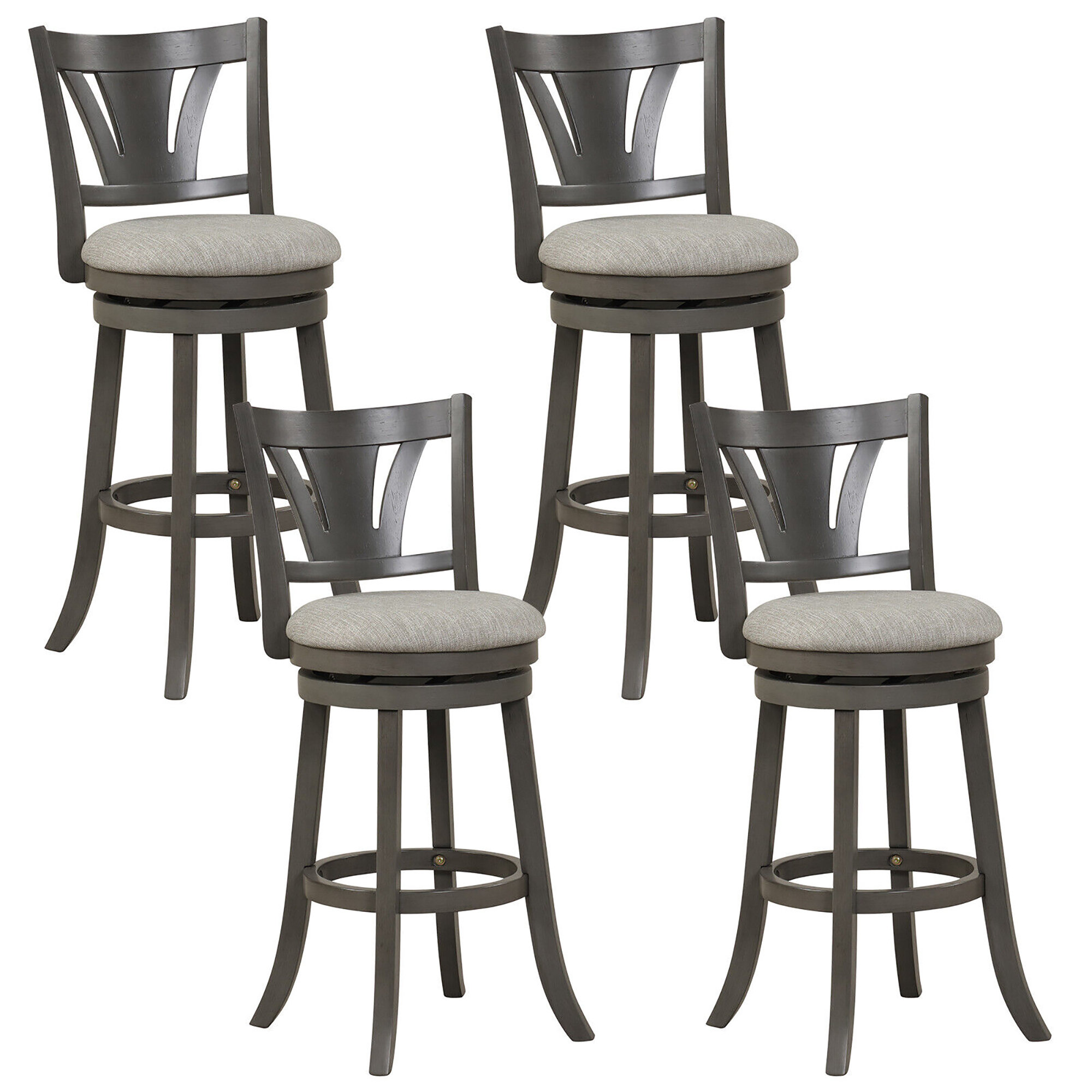 Red Barrel Studio® Rioja Swivel 30.5" Bar Stool | Wayfair