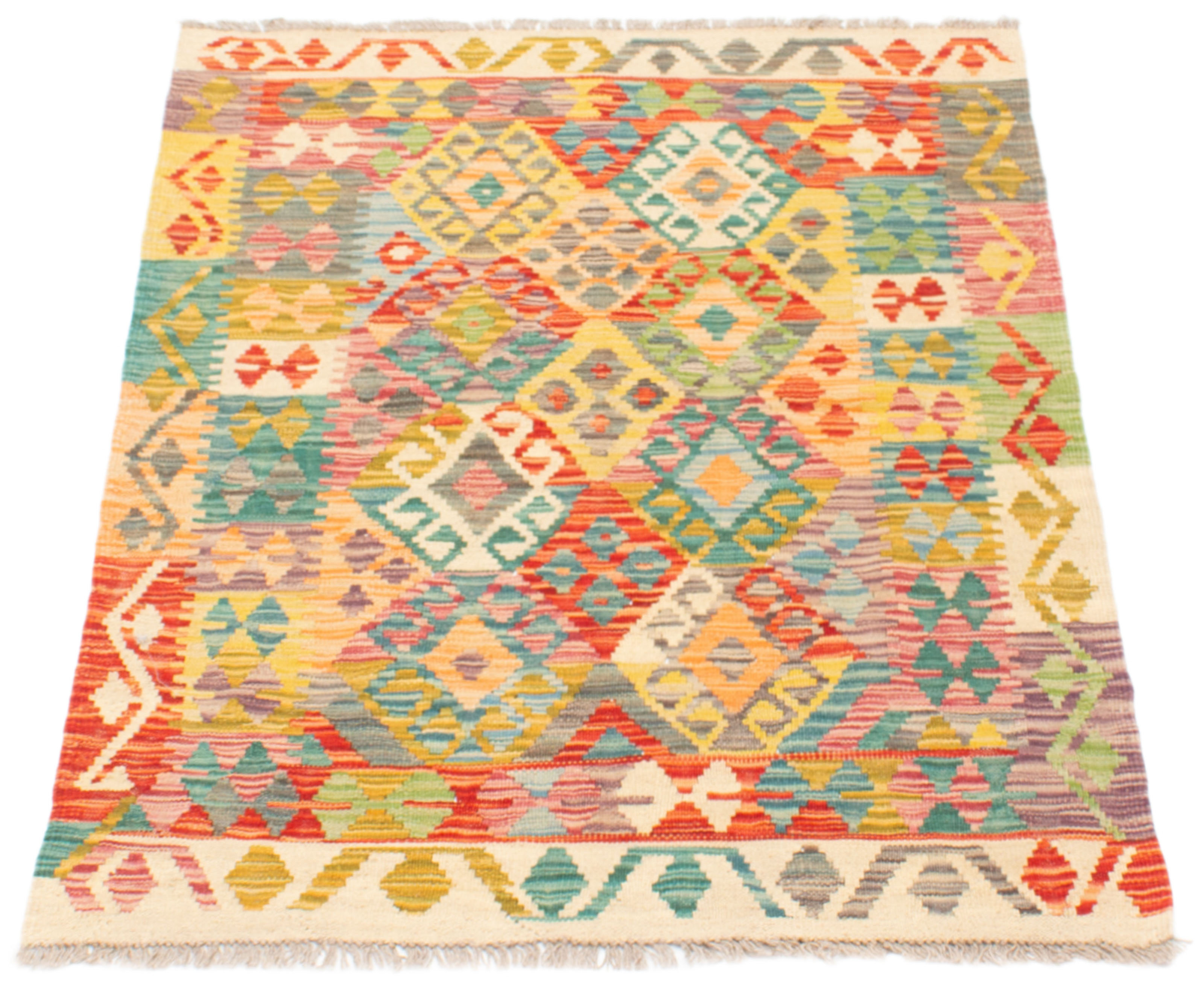 Bungalow Rose Rectangle Pruess Rectangle 3'4" X 4'10" Wool Area Rug ...