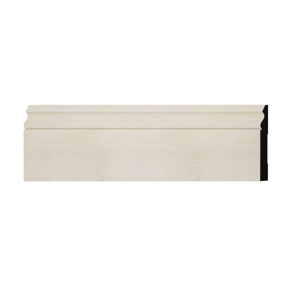 Ekena Millwork Americraft Solid Hardwood Stain Grade Base Moulding ...