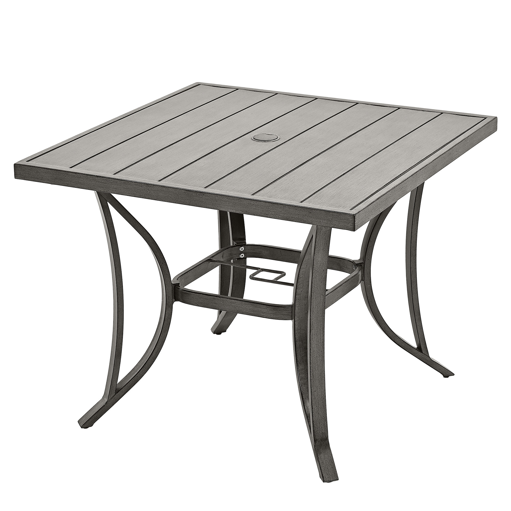 Red Barrel Studio Jeitt Aluminum Dining Table | Wayfair