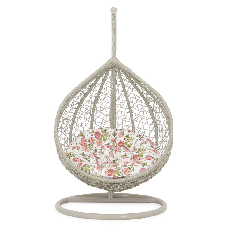 Freeport Park Kids Swing Bowl L.85 x W.60 x H.150 cm Grey/Multicolour ...