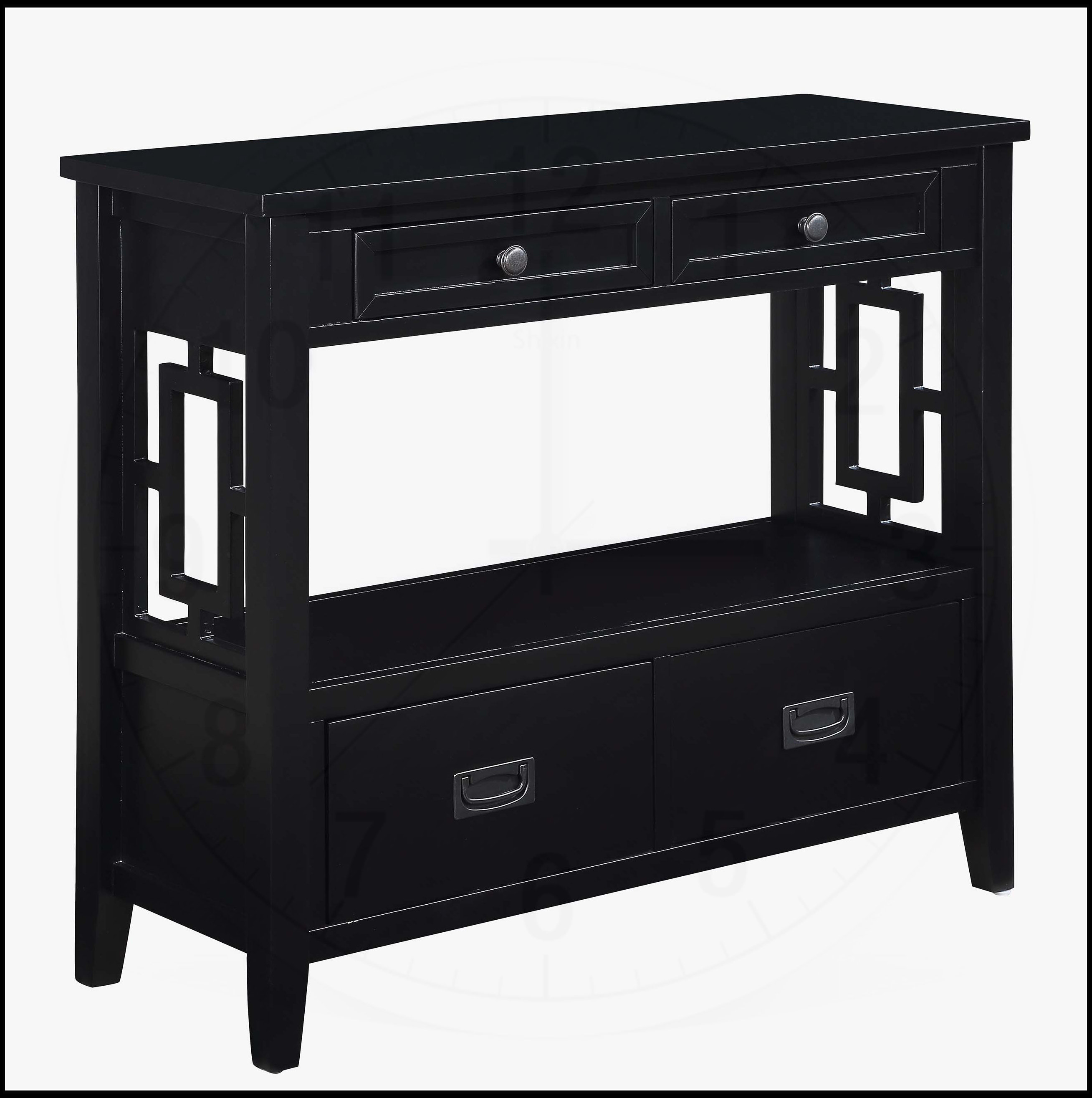 Ophelia & Co. Charming Farmhouse Console Table with Multiple Drawers ...