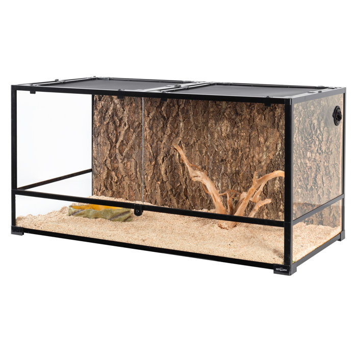 REPTIZOO 47.7'' x 23.6'' x 23.6'' Reptile Terrarium & Reviews | Wayfair