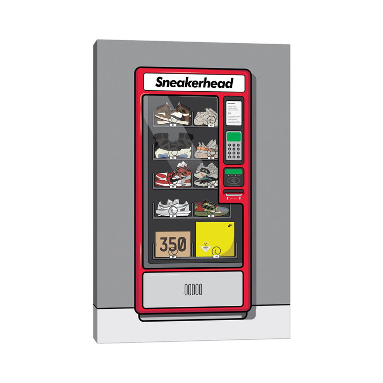 East Urban Home " Sneaker Vending Machine " by Avesix | Wayfair