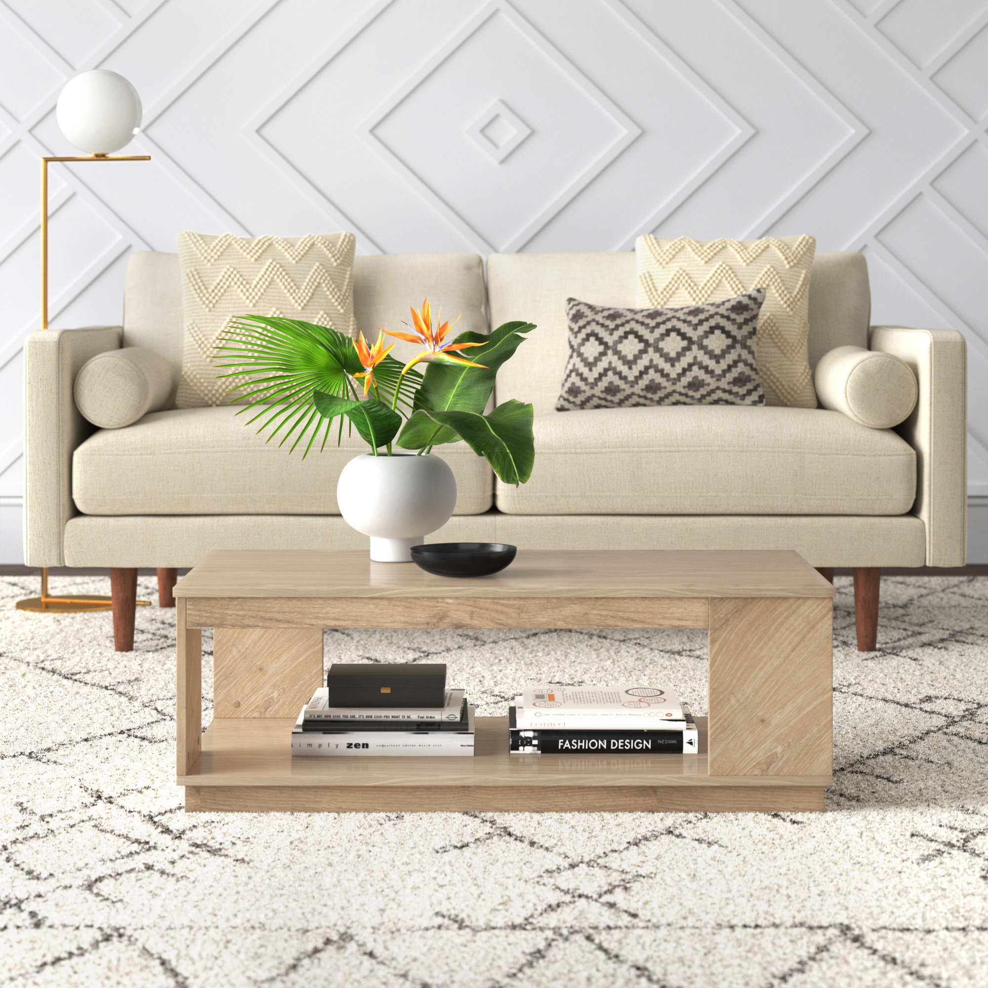 Mercury Row® Roybal Coffee Table & Reviews | Wayfair Mercury Row® Roybal Coffee Table & Reviews | Wayfair