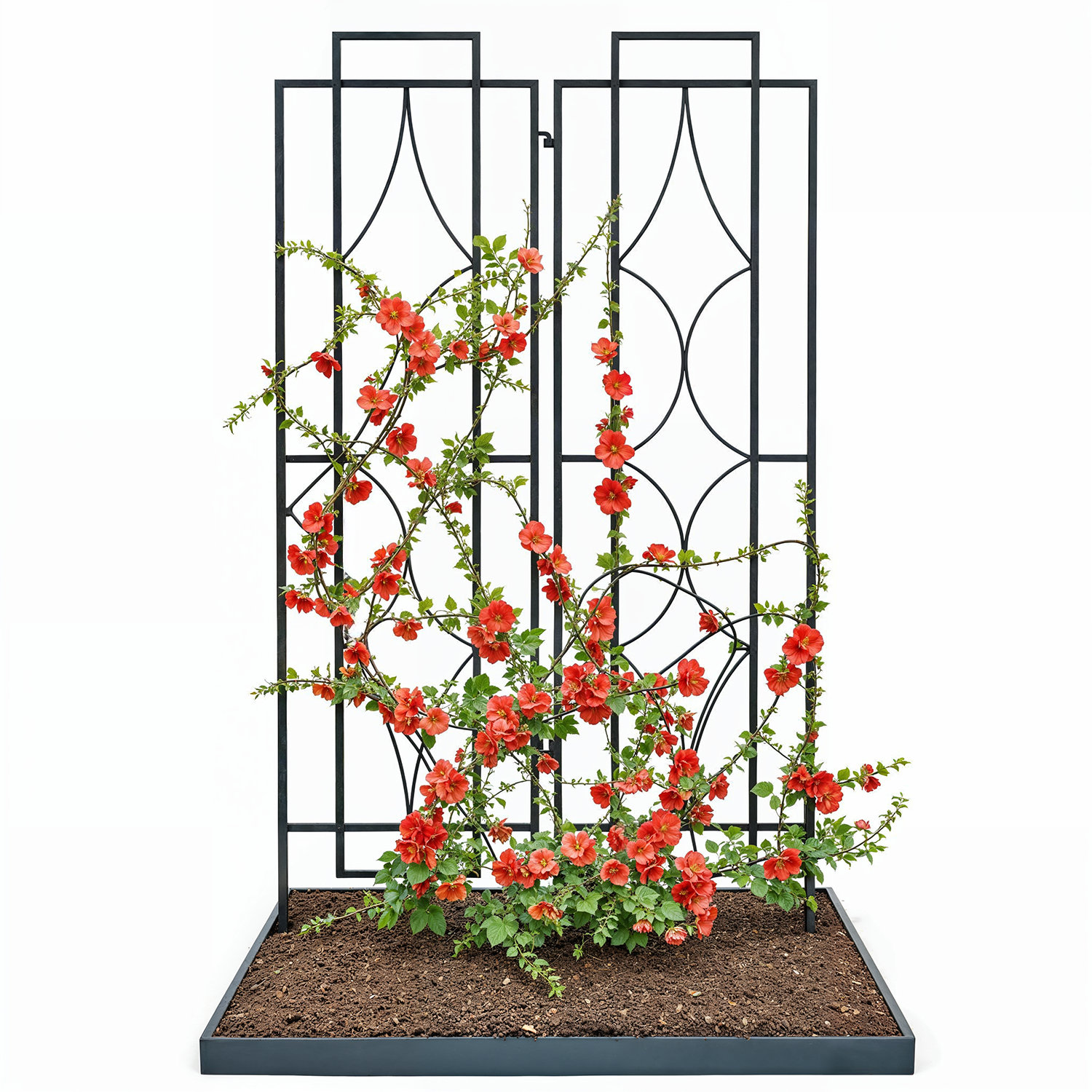 Wrought Studio™ Metal Metal Decoration Trellis | Wayfair