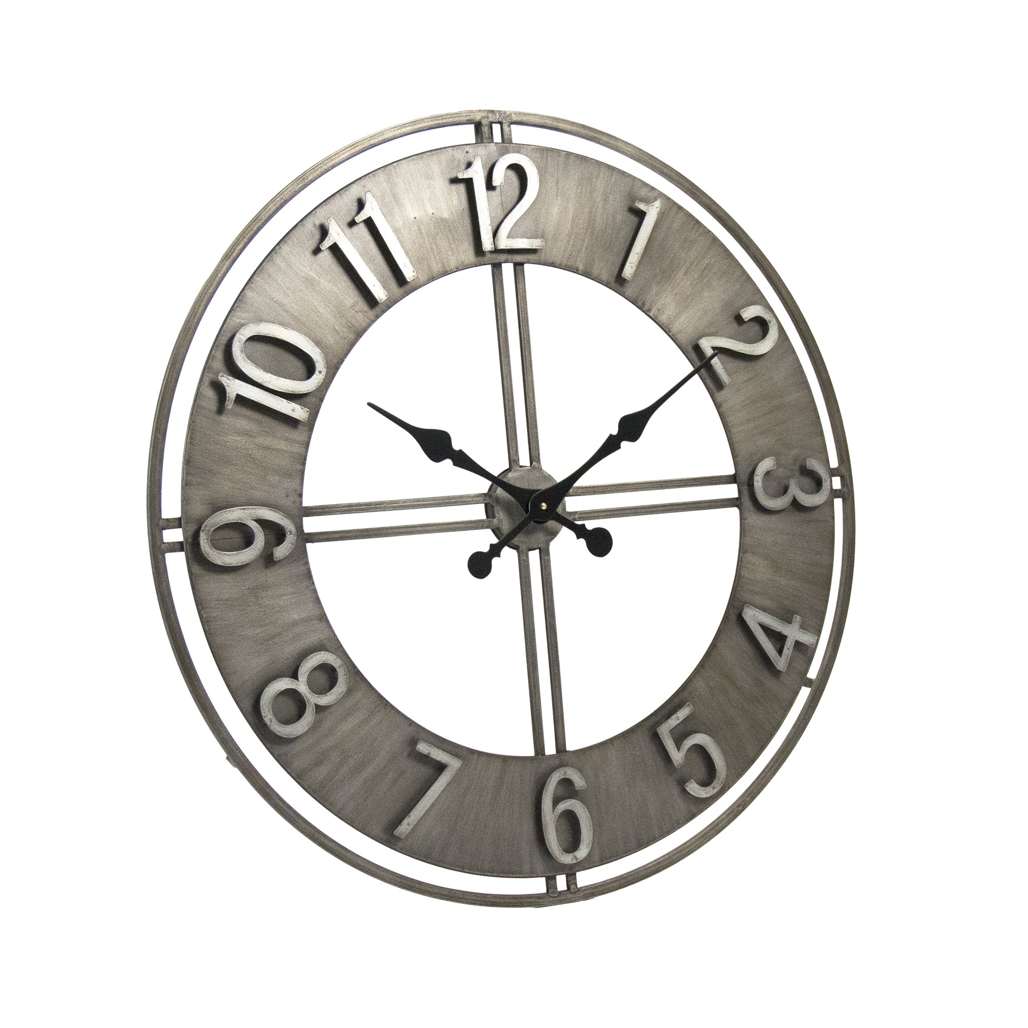 Zentique Metal Analog Clock & Reviews | Perigold