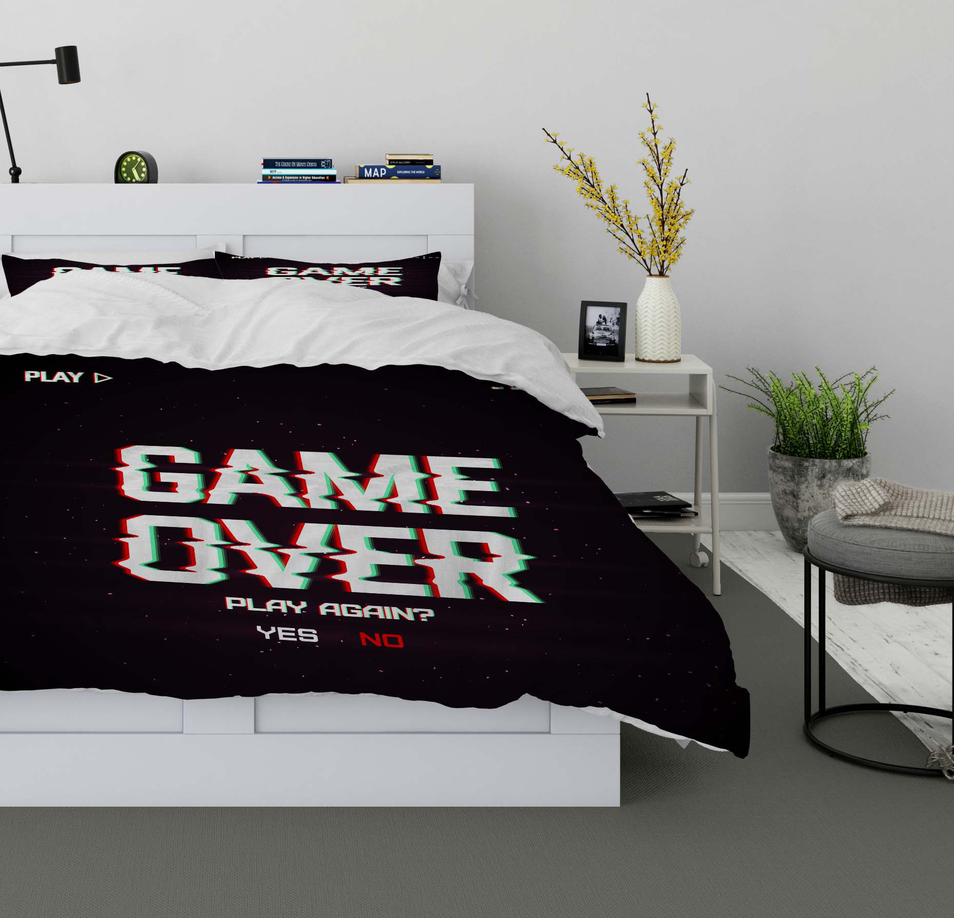 Blankets2U Queen Comforter Game Over | Wayfair