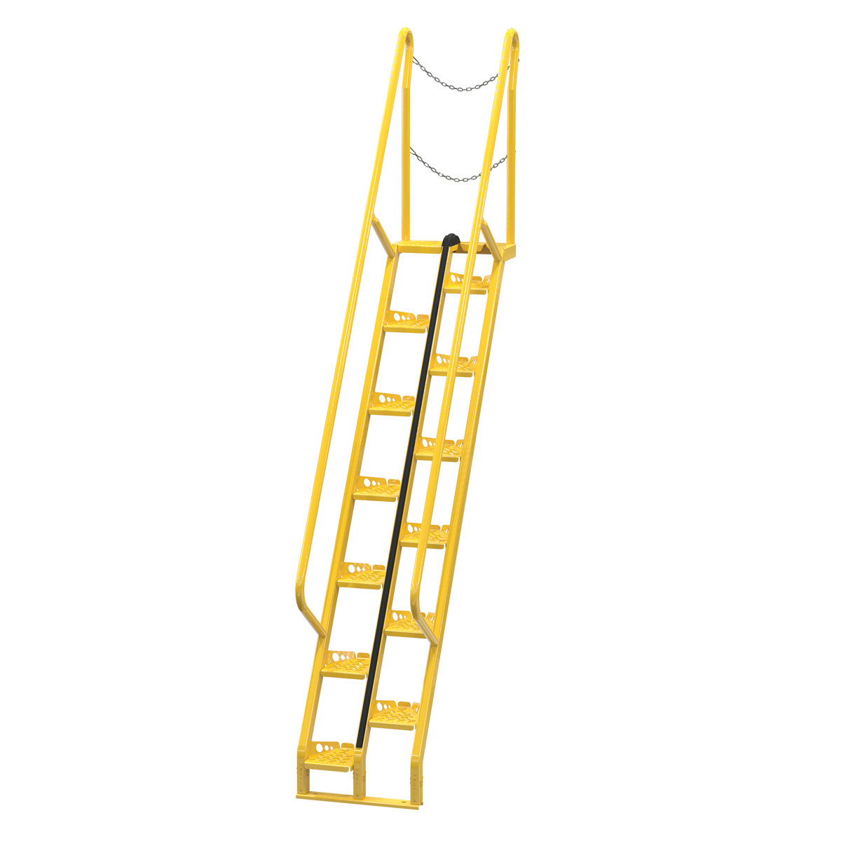 Vestil Steel Straight Ladder | Wayfair