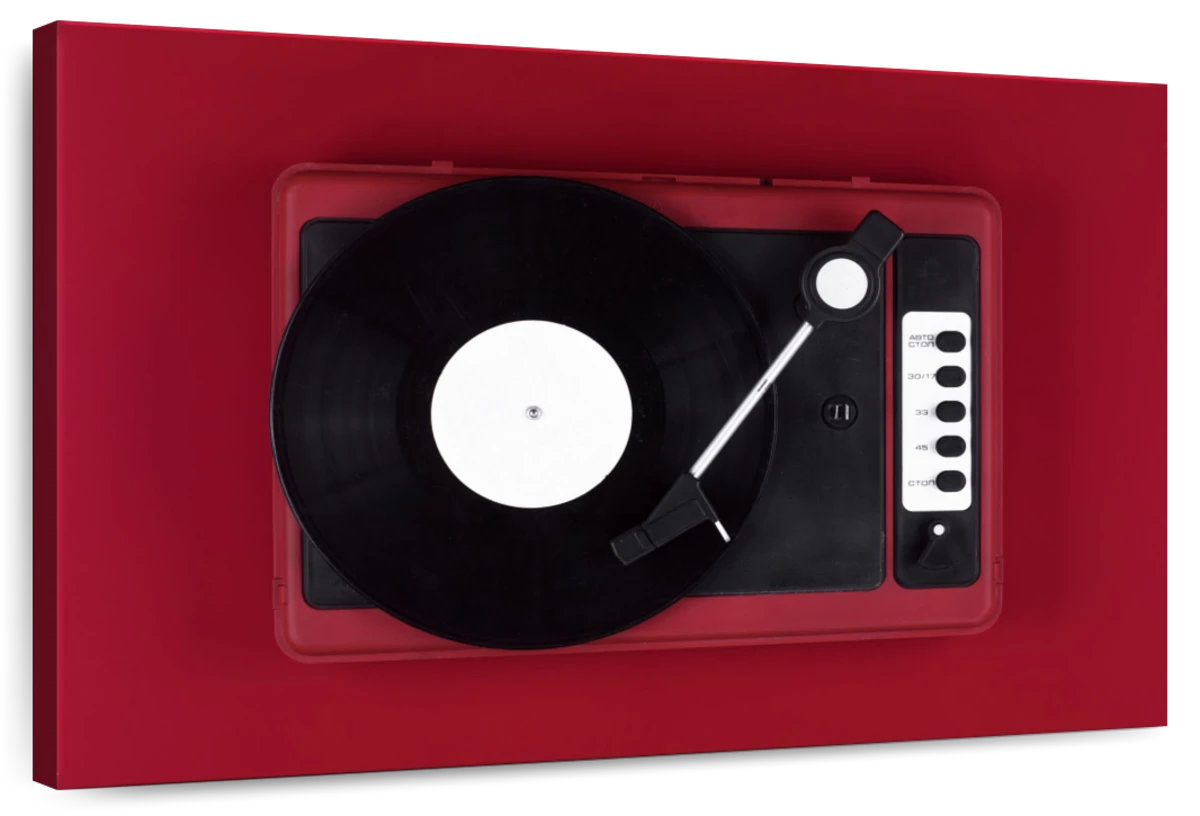 Elephant Stock Red Turntable | Wayfair