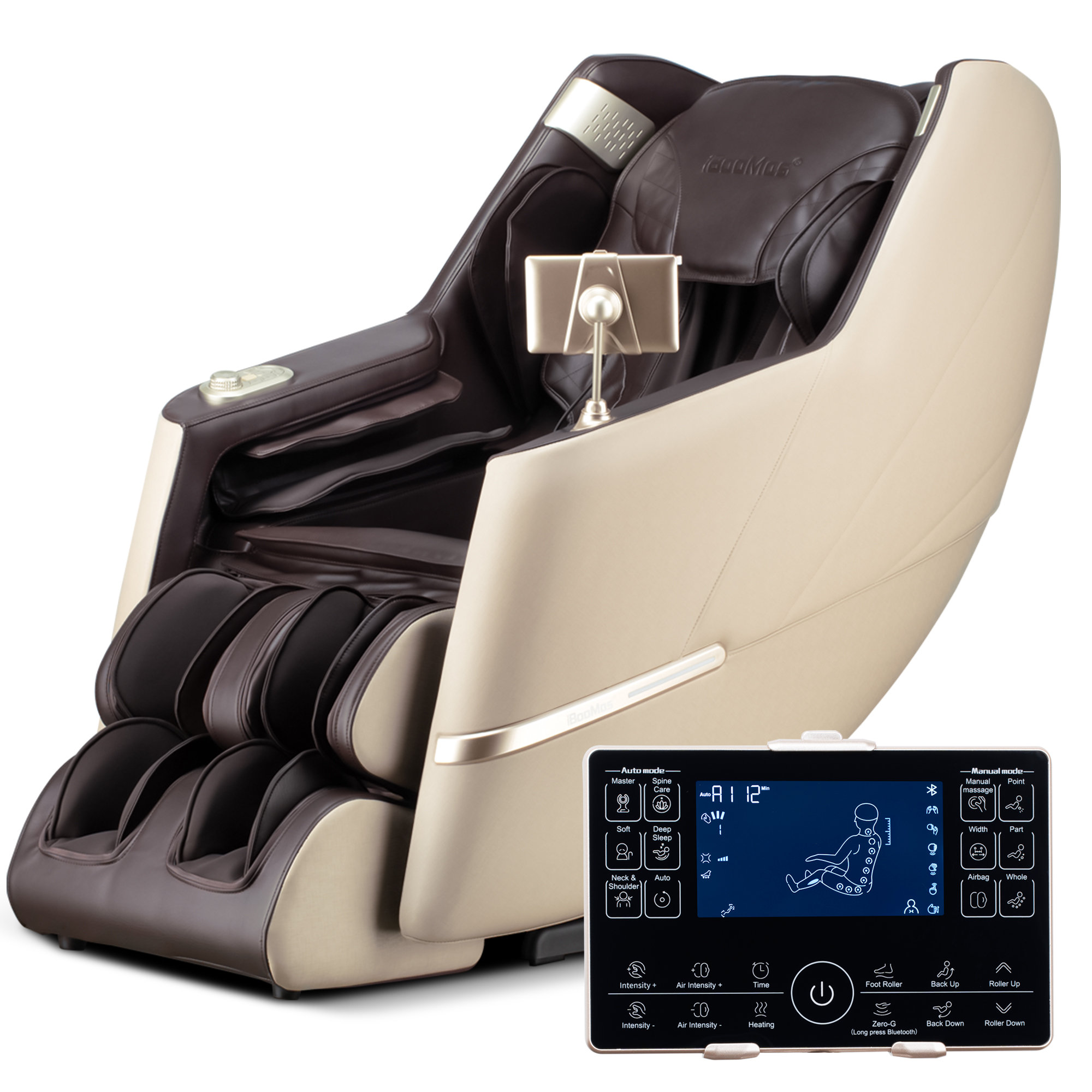 Inbox Zero 2025 Zero Gravity Massage Chair Full Body, 3D Massage Chairs ...