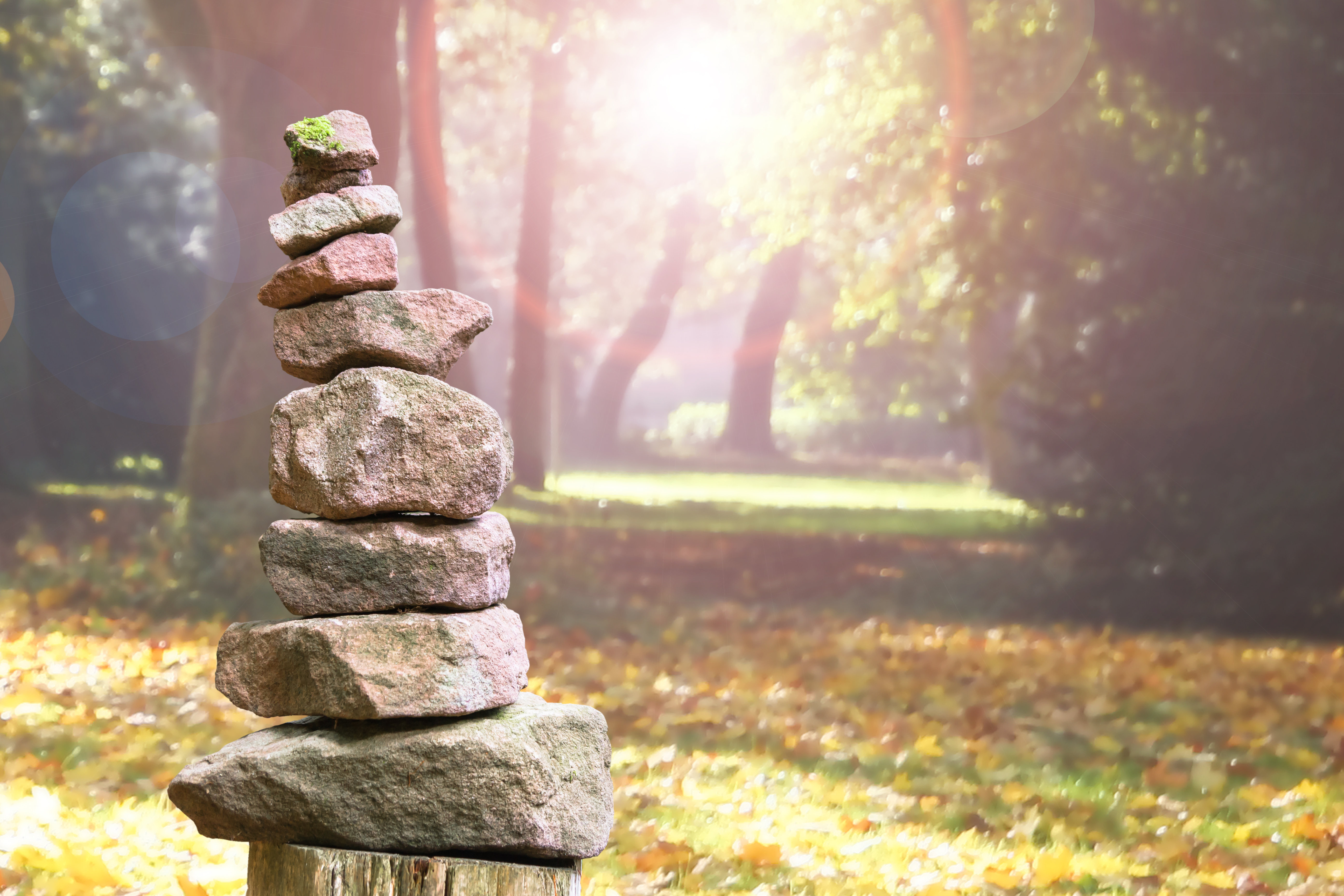 Millwood Pines Andrik Stone Pyramid by H_Barth - Wrapped Canvas ...