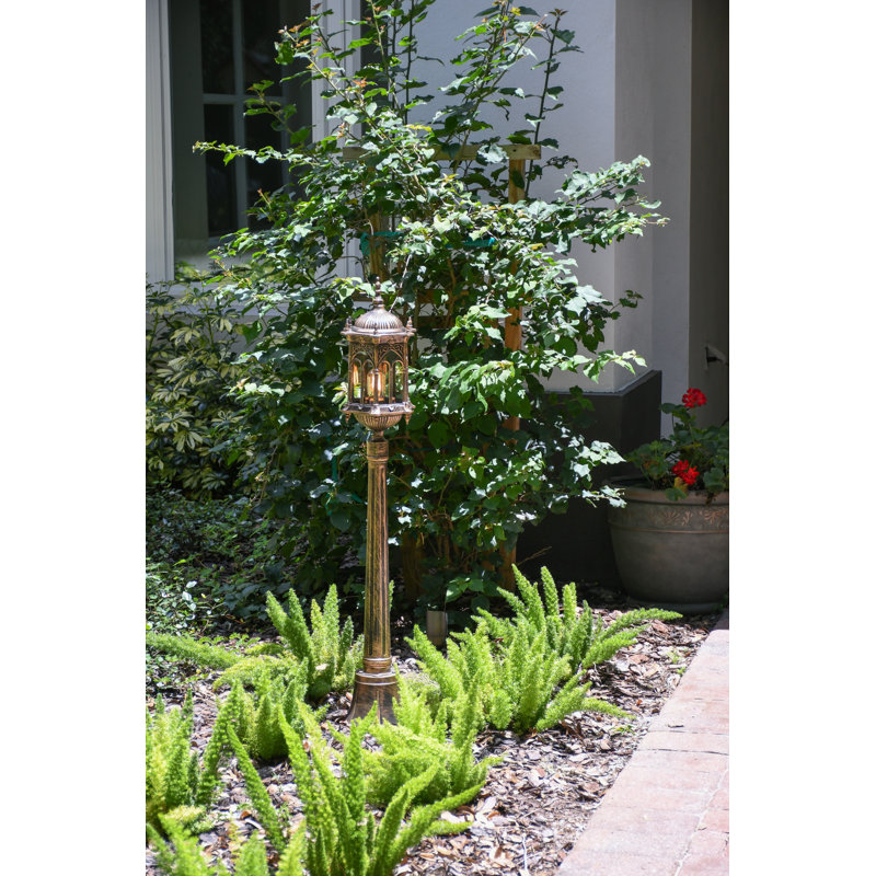 Bloomsbury Market Bonley Transparent Lamp Post (Full) & Reviews | Wayfair