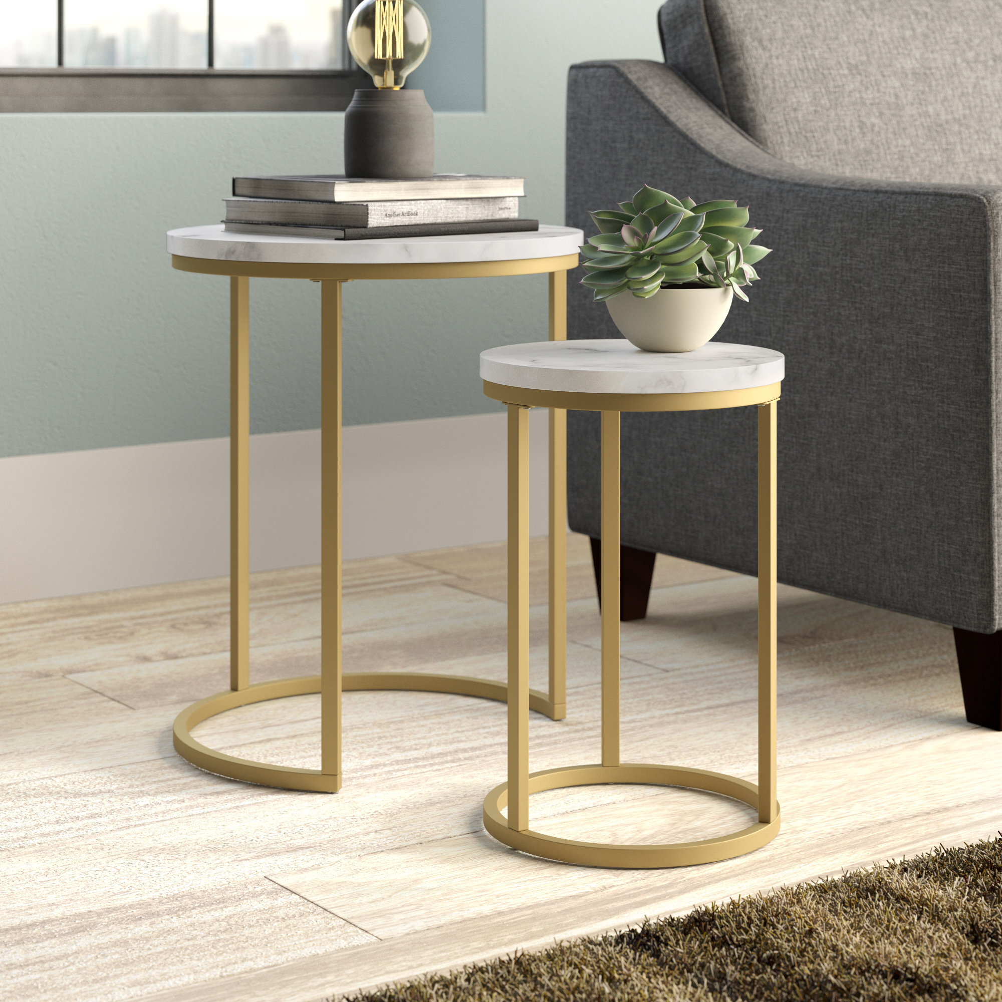 Trent Austin Design Morrone Frame Nesting Tables & Reviews - Wayfair Canada