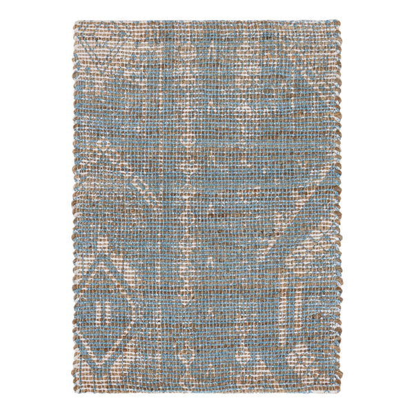 Langley Street Watkin Handmade Hand Loomed Antique Blue Rug | Wayfair