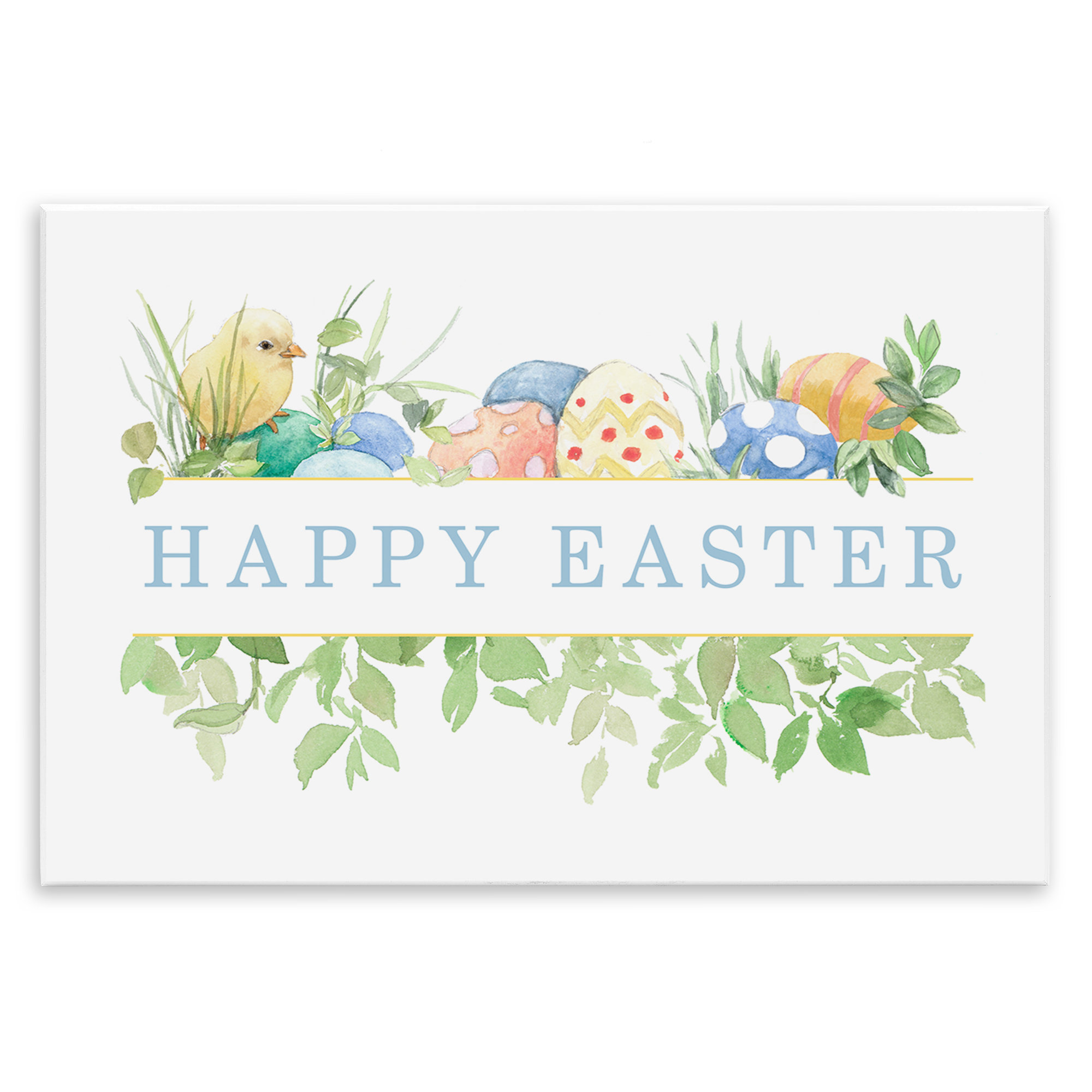 Ophelia & Co. Floral Happy Easter Wall Plaque Art by Lanie Loreth | Wayfair
