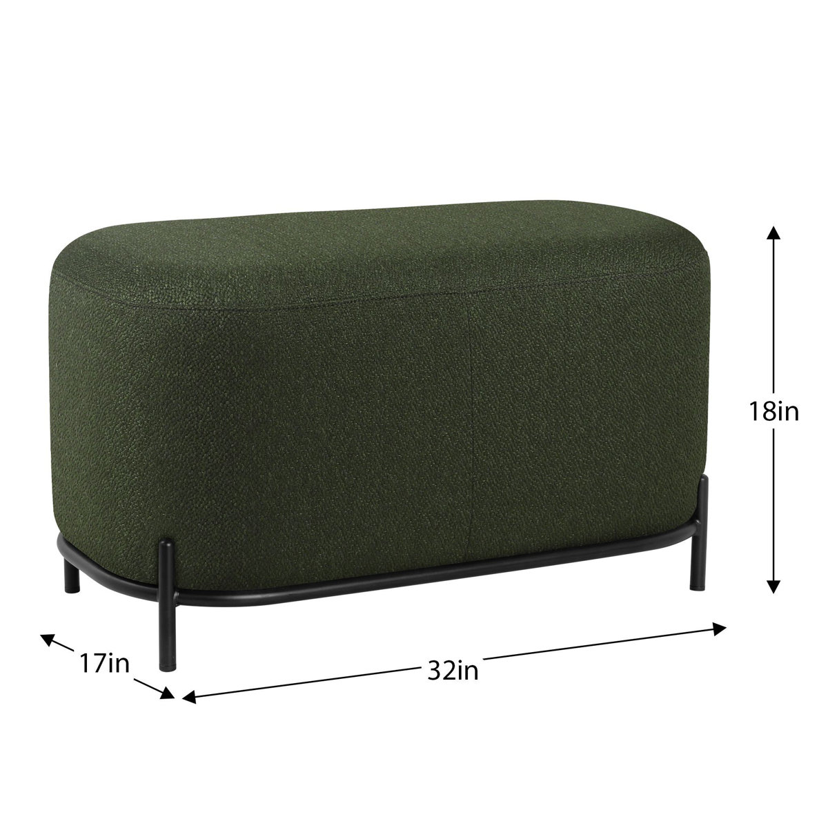 Hokku Designs Glenorie Upholstered Bench | Wayfair