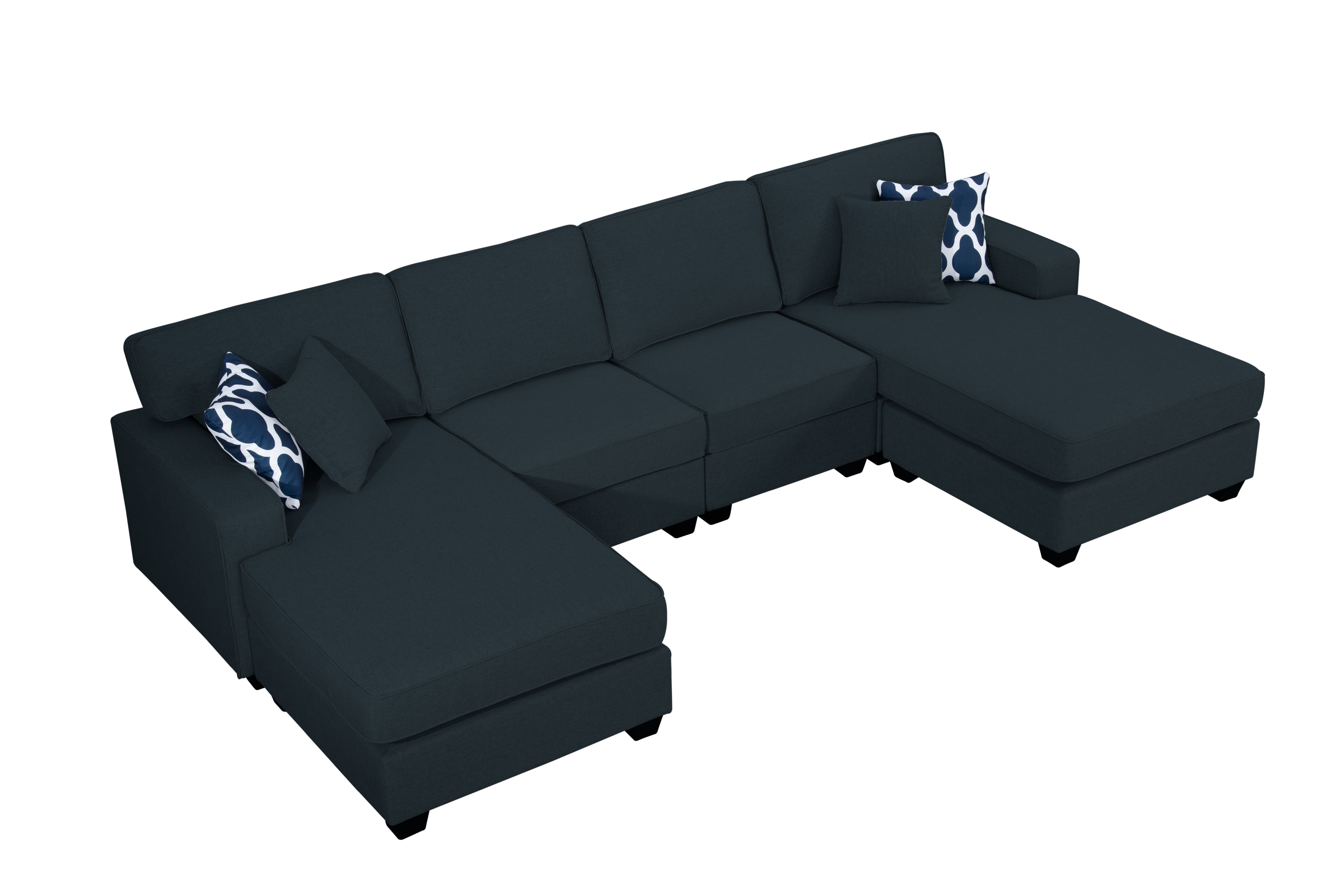 Latitude Run® Onesia 6 - Piece Upholstered Sectional | Wayfair