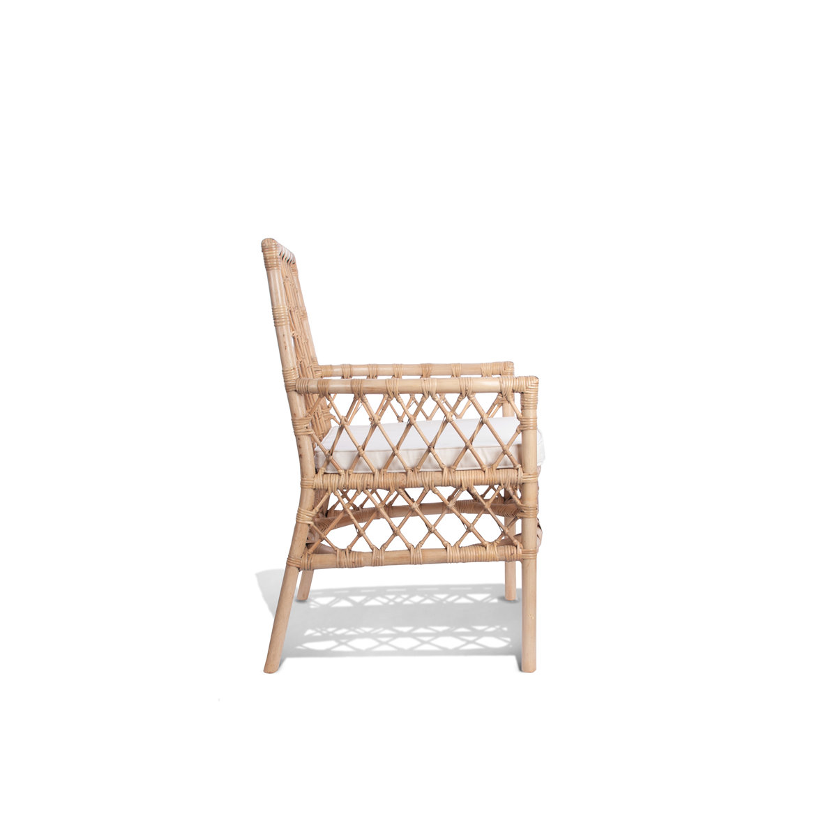 Ibolili Carlotta Patio Chair with Cushions | Wayfair