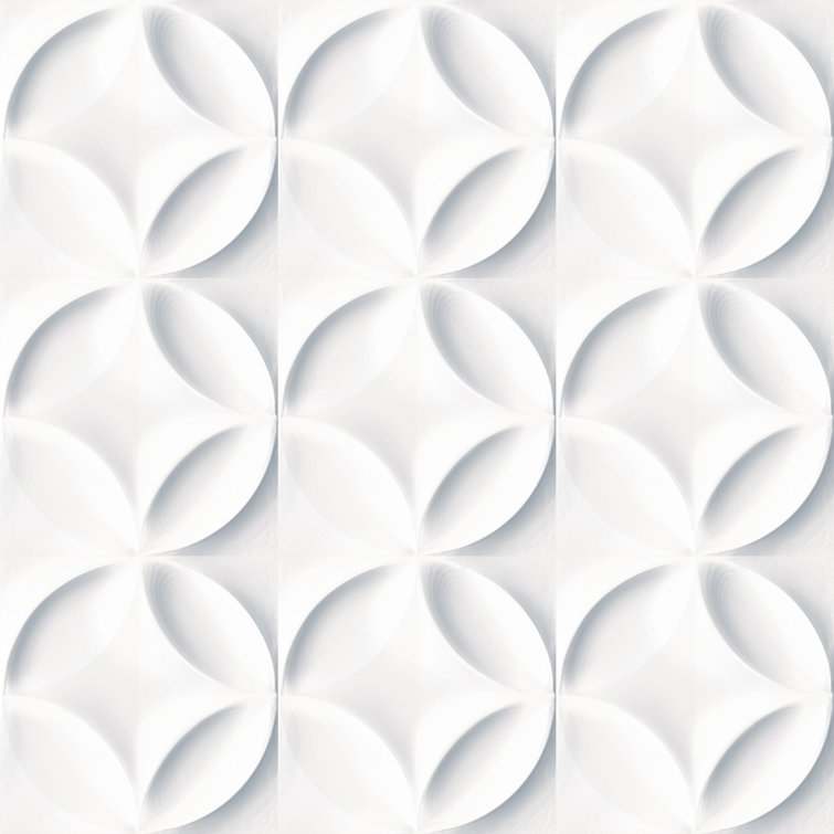 Qube Tiles Catavento 23" x 23" 3D Textured Wall Tile | Wayfair