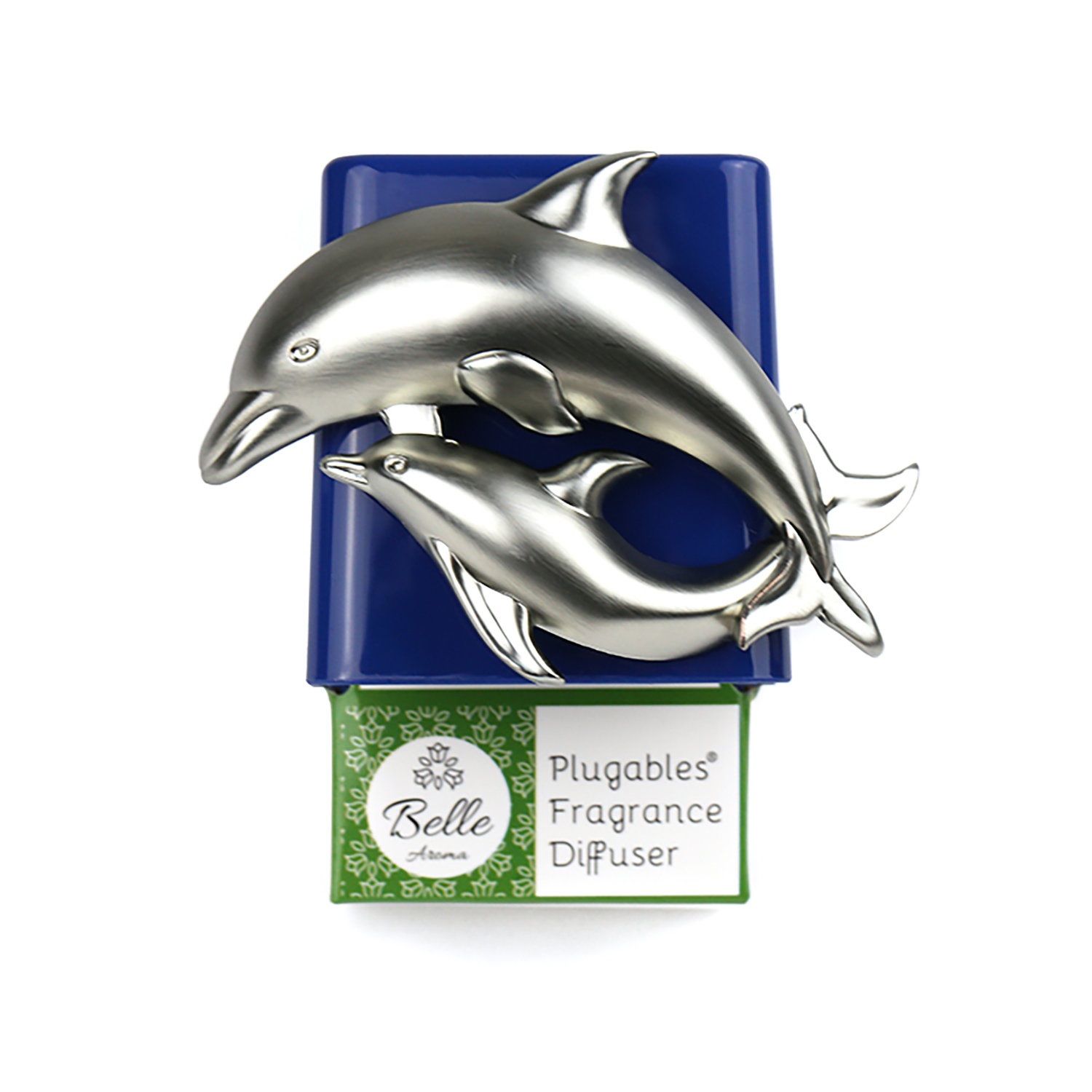 Belle Aroma® Platinum Dolphins Premium Plugables® Electric Scented Oil ...