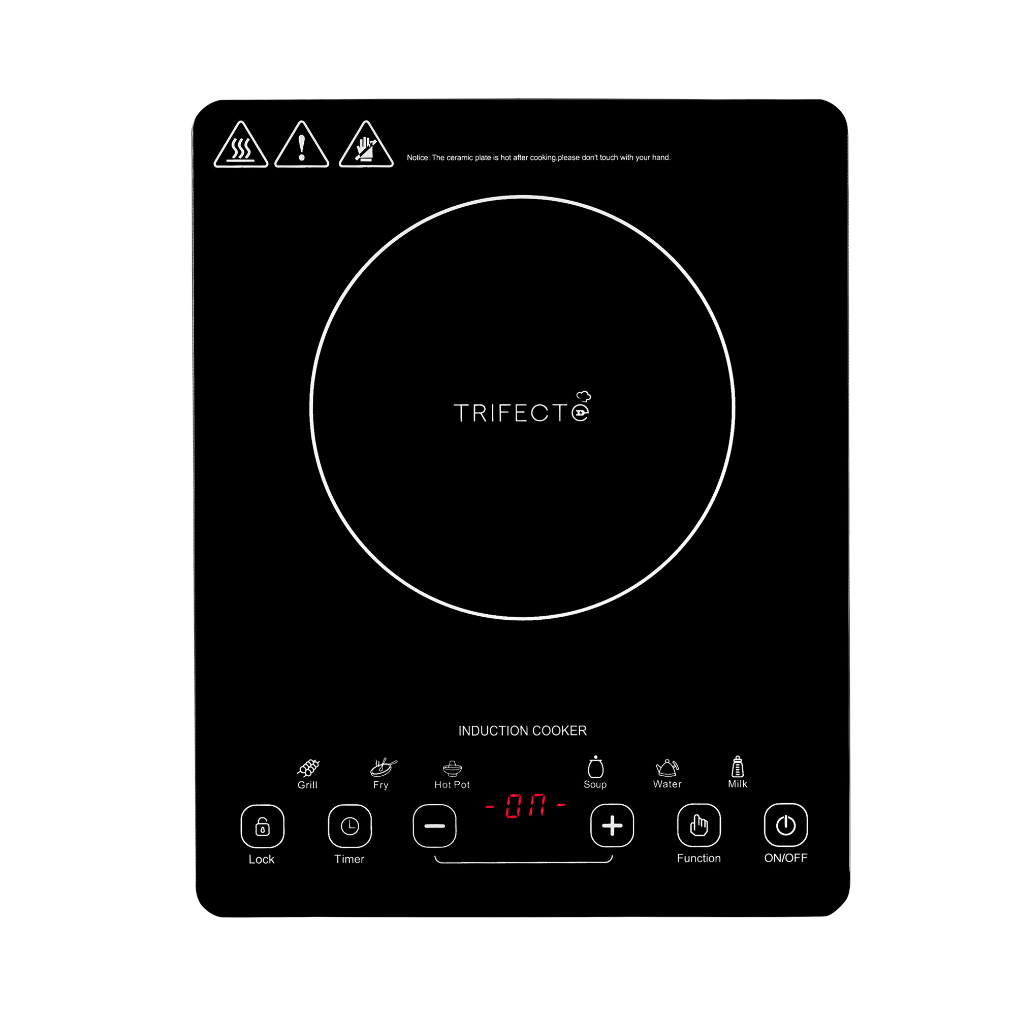 Trifecte Electric 1 Burner Cooktop | Wayfair