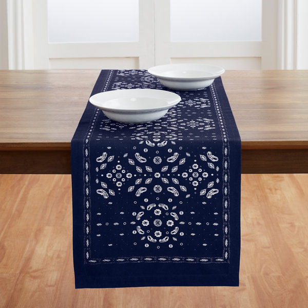 Solino Home Bandana - 100% Cotton Printed Table Runner | Wayfair