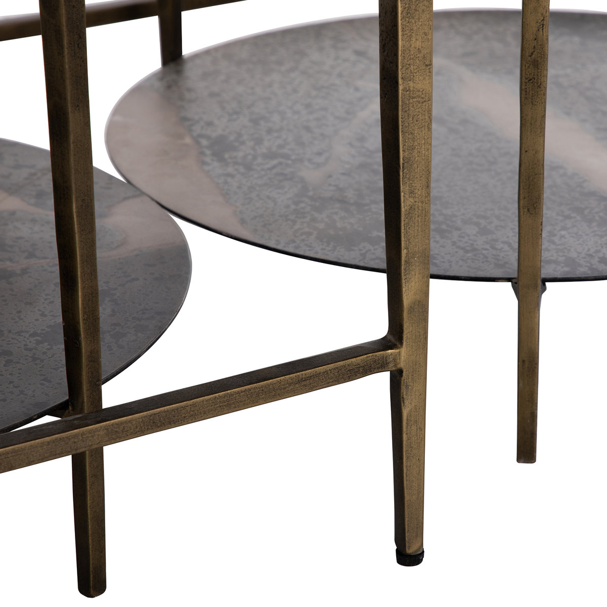 Gabby Northampton Abstract Nesting Coffee Table with Storage | Perigold