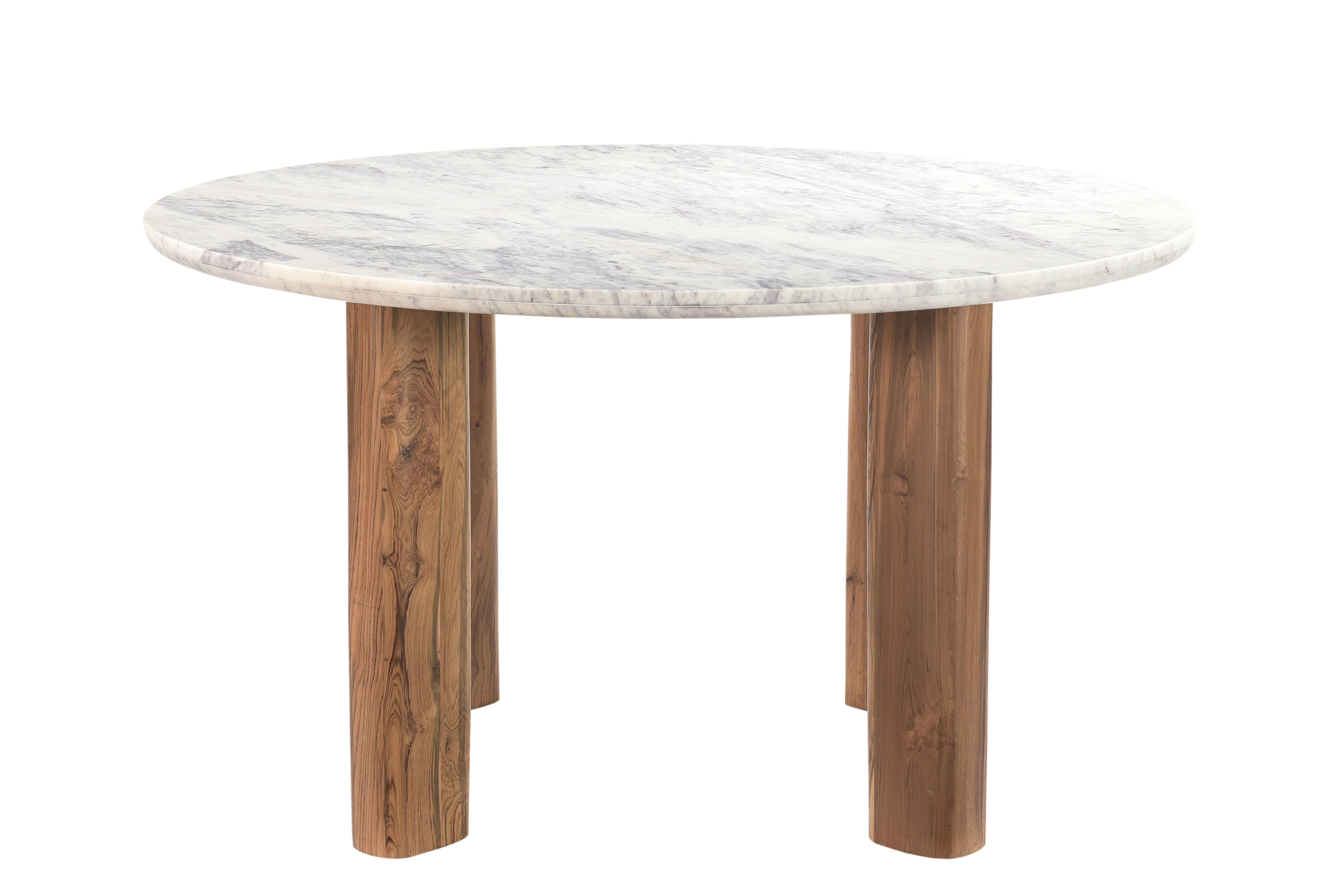 Orren Ellis Jeorgi 54'' Fixed Table Solid Wood Four Leg Dining Table ...