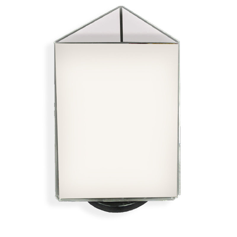 Azar Displays 8.5" W x 11" H Three-Sided Revolving Sign and Menu Holder ...