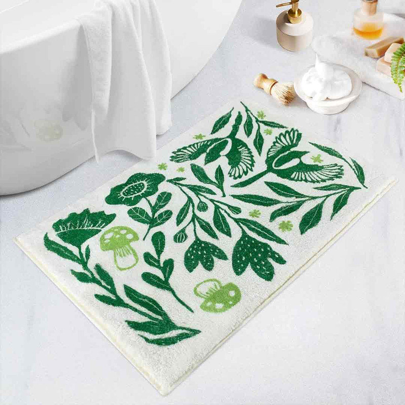 Lark Manor™ Colorful Bathroom Rugs Bath Mat, Microfiber Fluffy Soft ...