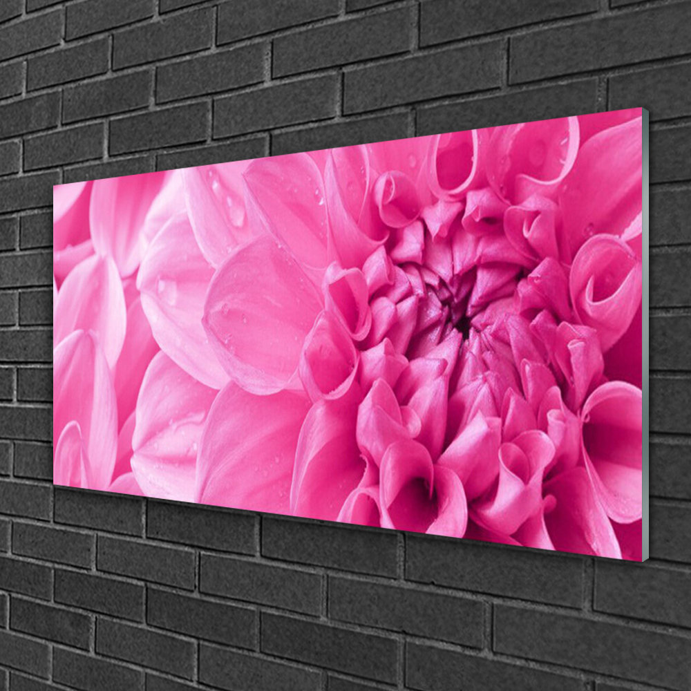 Brayden Studio Flowers Floral - Unframed Photograph on Glass | Wayfair ...