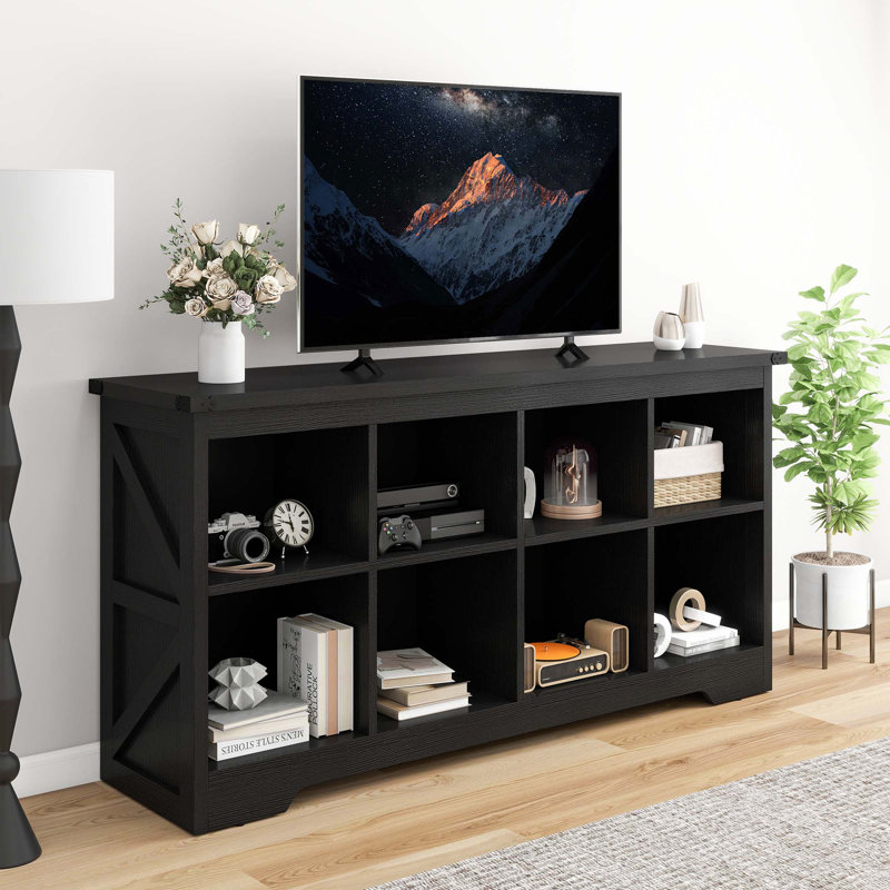 Gracie Oaks Gebrael 2-Tier Open Shelf Bookcase, 6/8-Cube Storage ...