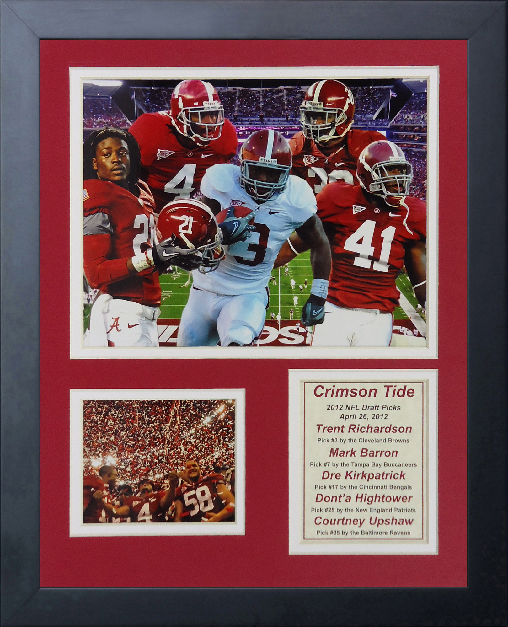Legends Never Die 2012 Alabama Crimson Tide National Champions - Draft ...