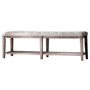 Laurel Foundry Modern Farmhouse Tynes 100% Linen Upholstered Storage ...