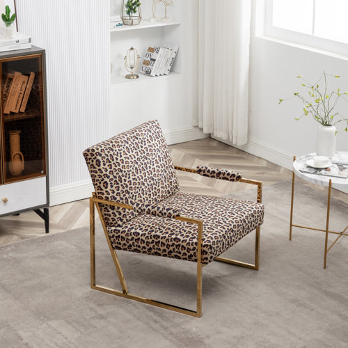 Animal Print Armchair