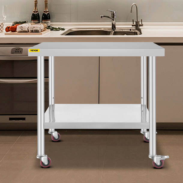 VEVOR Steel Adjustable Work Tables & Reviews | Wayfair
