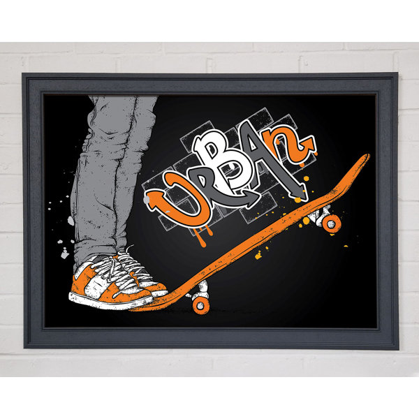 Happy Larry Urban Street Kid - Single Picture Frame Art Prints ...