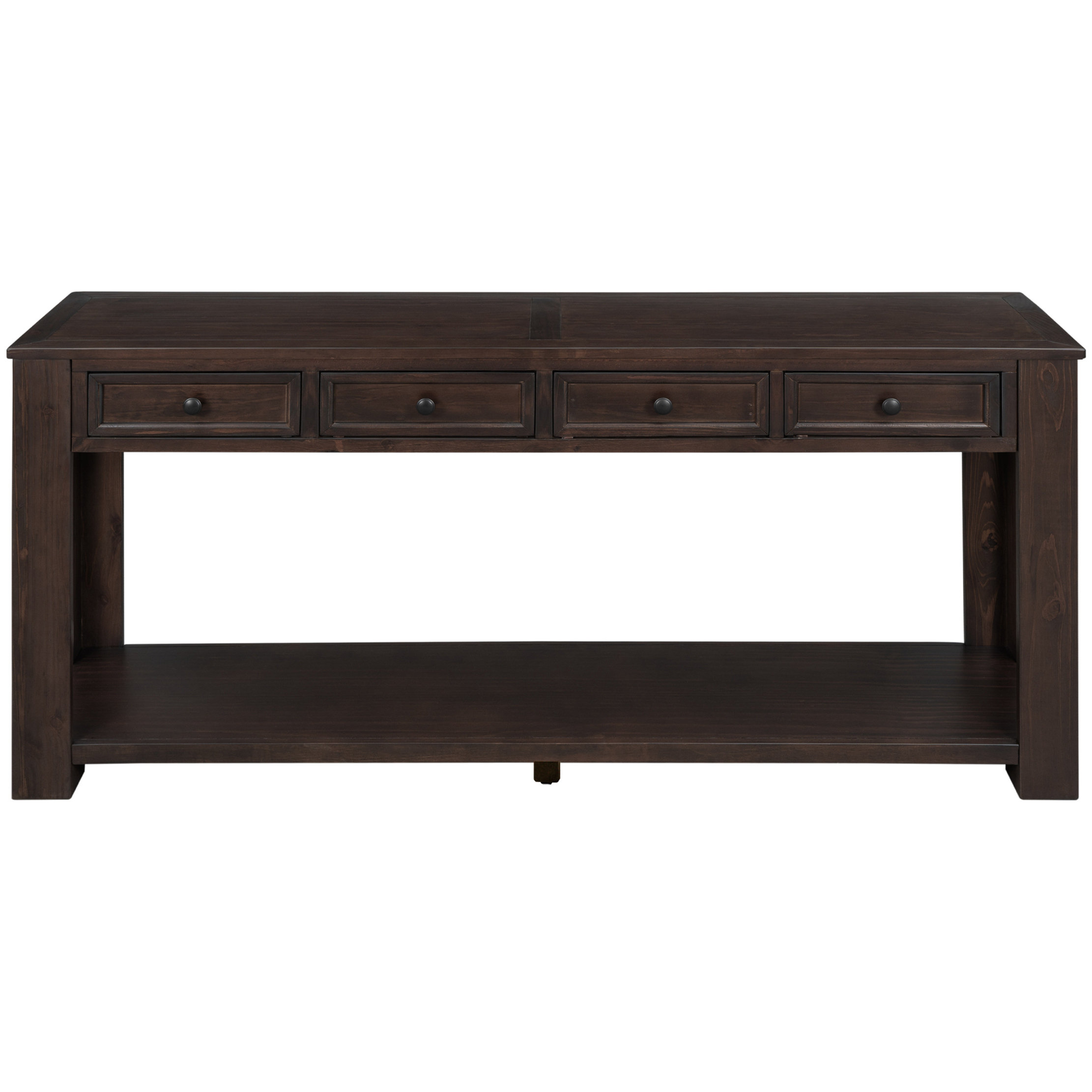 Red Barrel Studio® Console Table With Drawers And Shelf | Wayfair