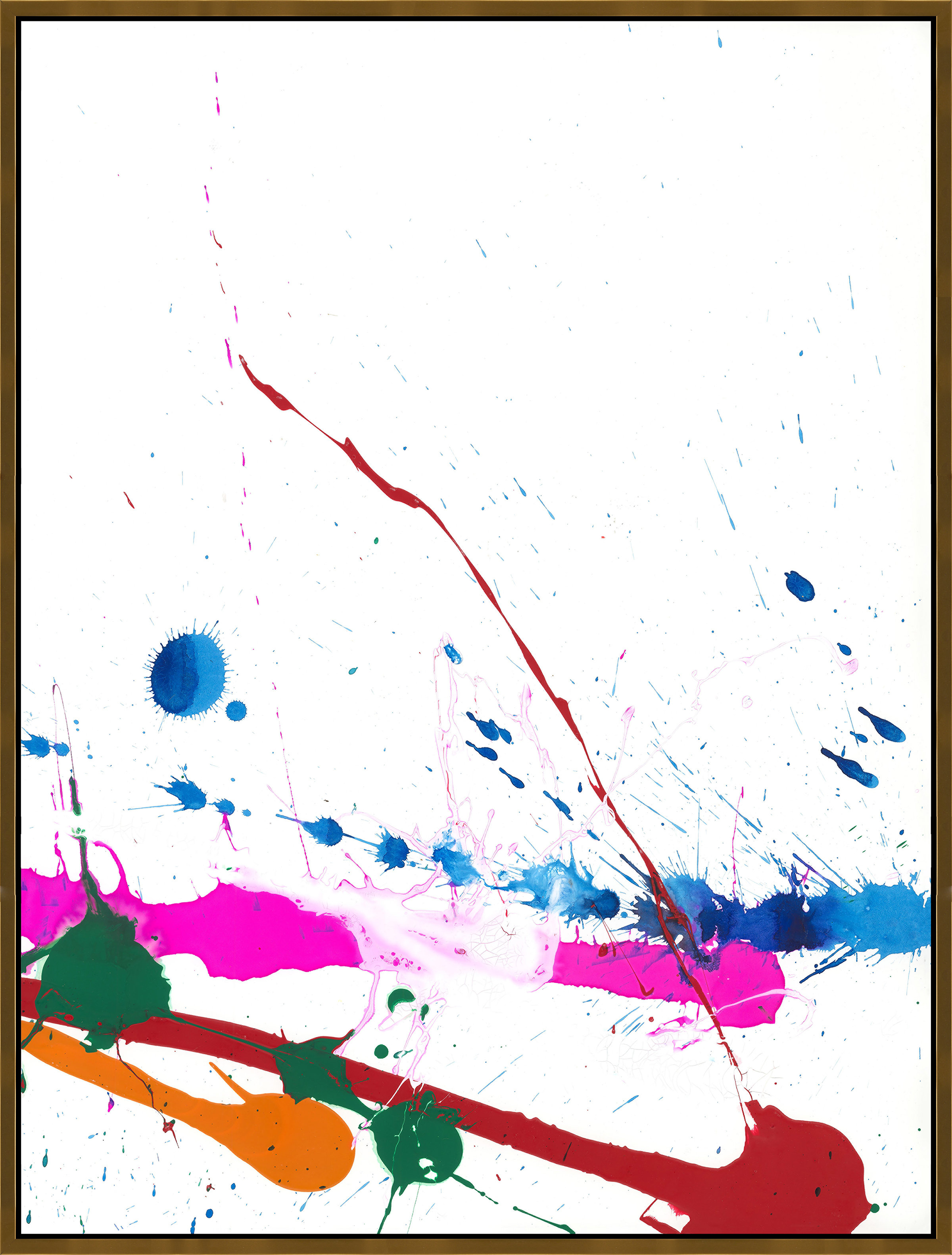 Chelsea Art Studio Winding Colors V by Danielle Davis - Floater Frame ...