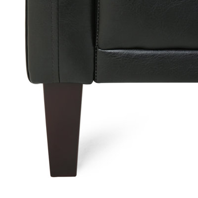 Trent Austin Design® Lubbers 59.75'' Faux Leather Loveseat & Reviews ...